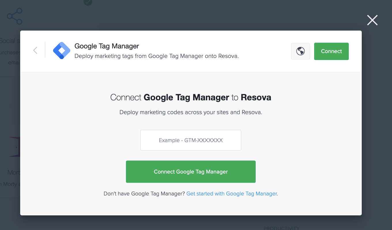 Integrating Google Tag Manager
