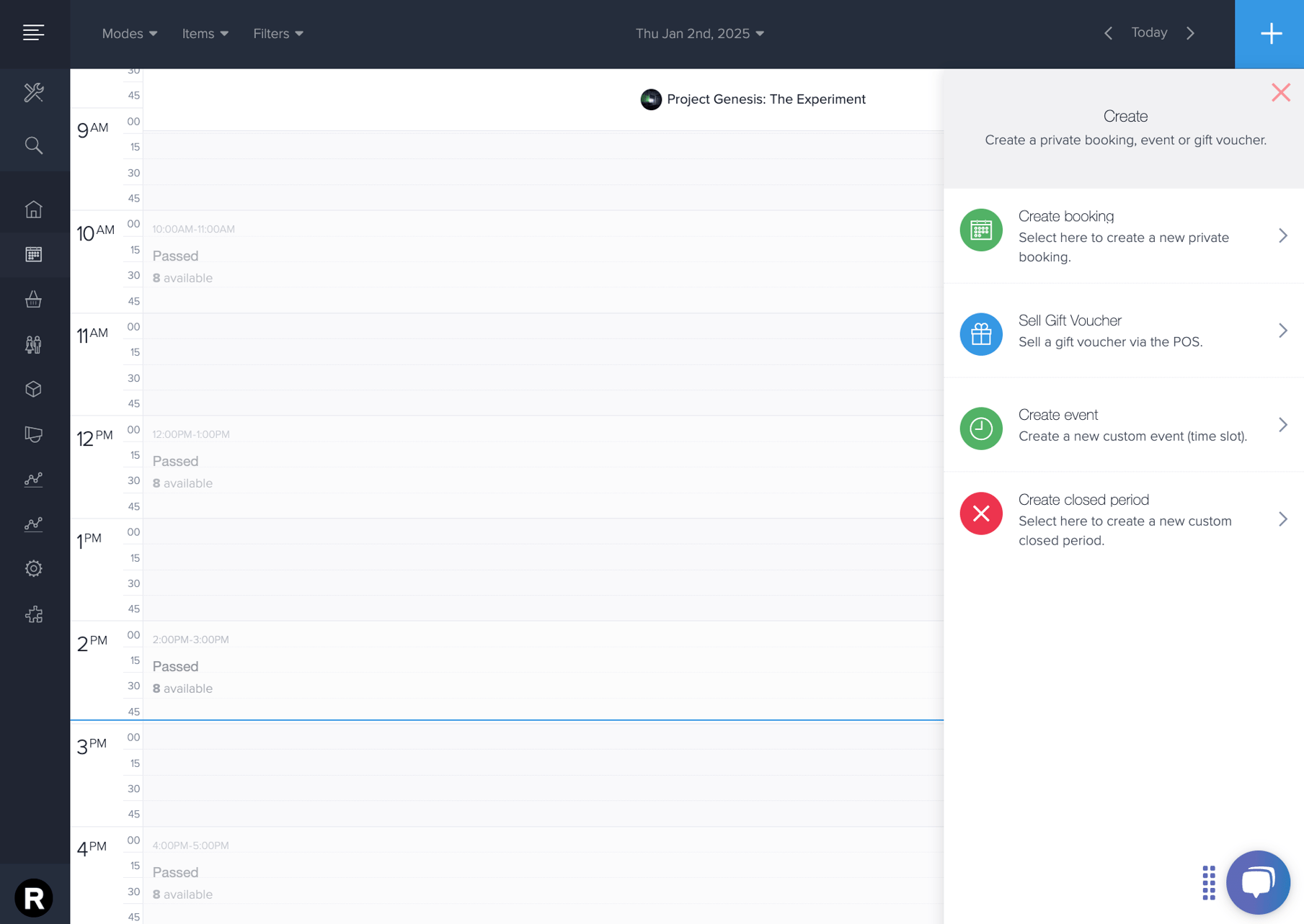 Creating a Custom Event or Booking Slot in Resova