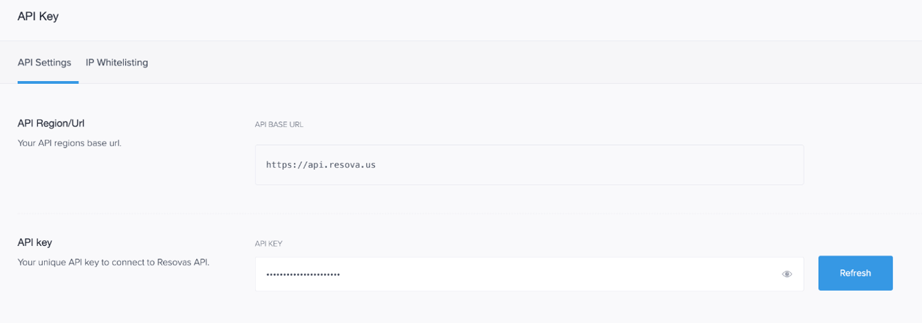 API Key Management and IP Whitelisting