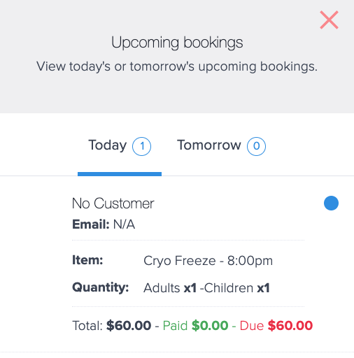 Understanding the Sidebar Icons: Notifications, Bookings, Reminders ...